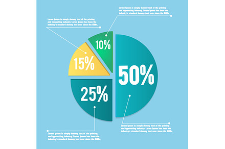 Business pie chart, a Graphic by robuart