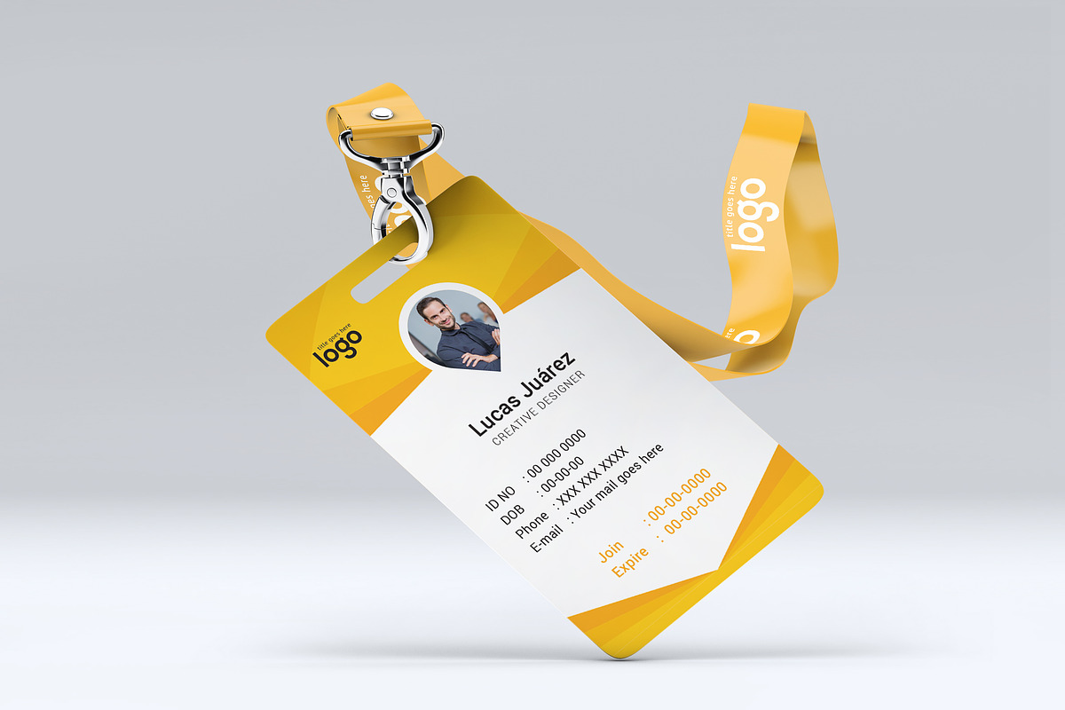 Official Id Card, a Stationery Template by ZAAS