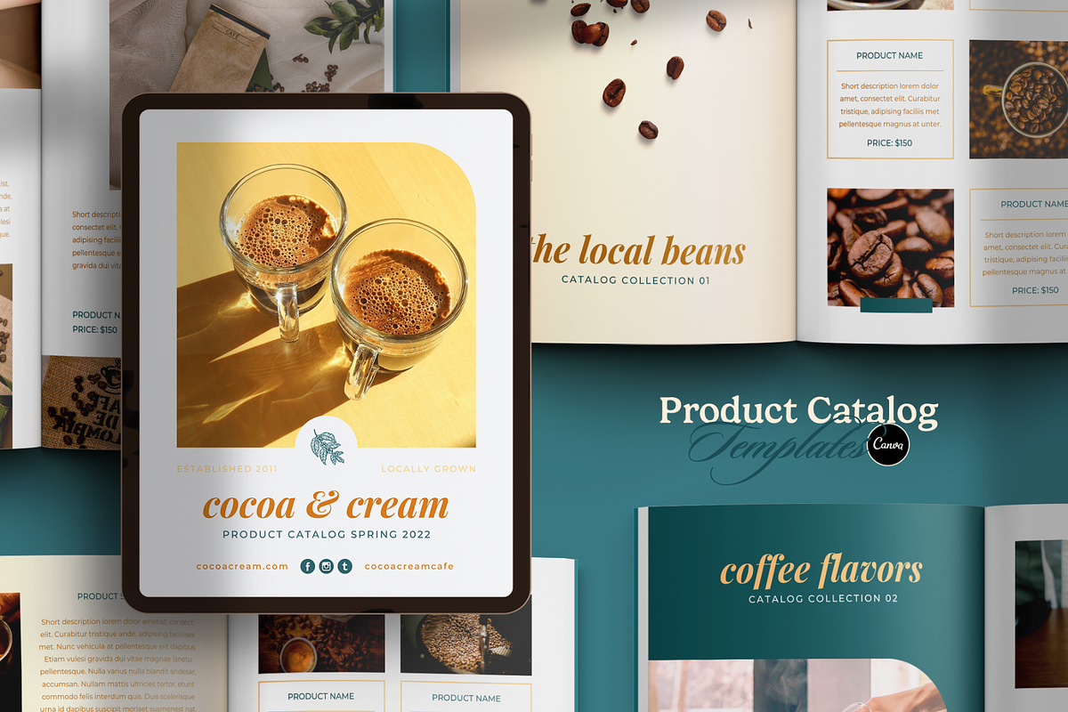 Product Catalog, a Magazine Template by Creatif Foundry