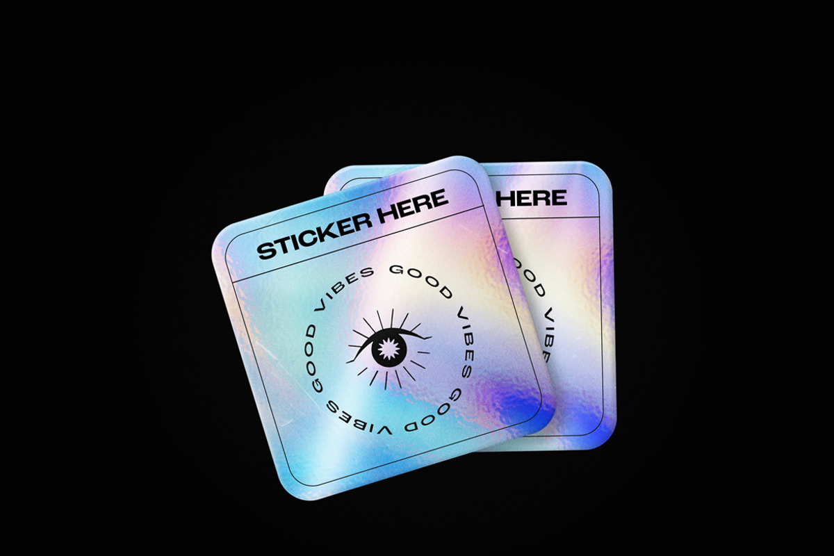 Holo Square, a Graphic by wavebreak