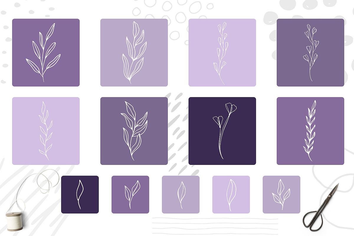 Viola Collections Patterns&Shapes, a Decorative Illustration by Teresa ...