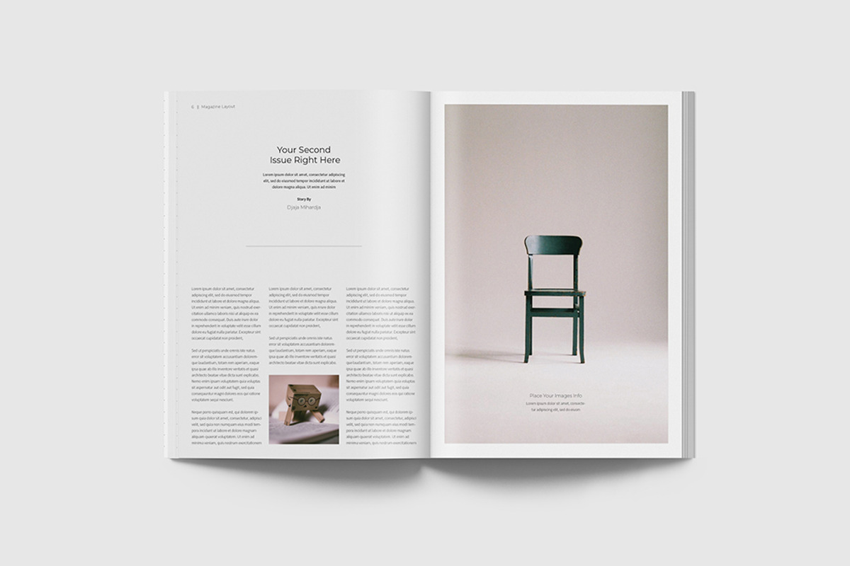 Anchor Magazine, a Magazine Template by MA-KING_ART