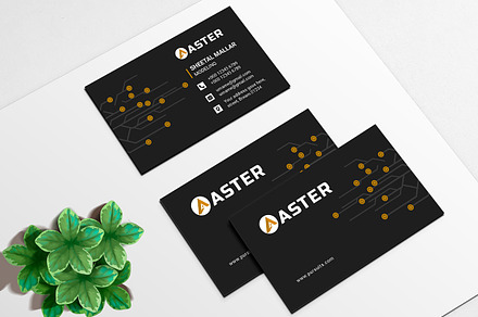 Portrait Business Card | Business Card Templates ~ Creative Market