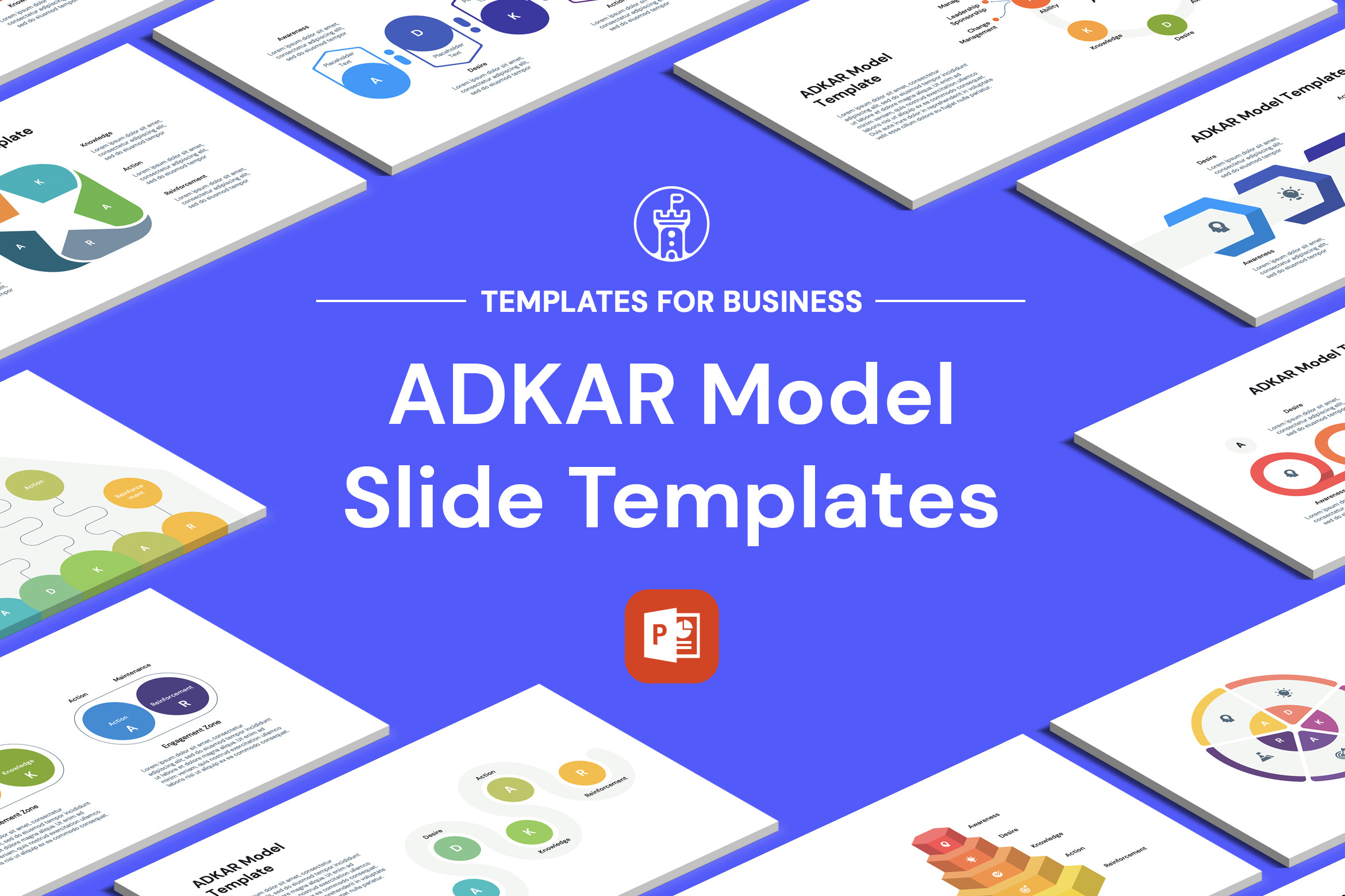 ADKAR Model Powerpoint Templates - Download Now!
