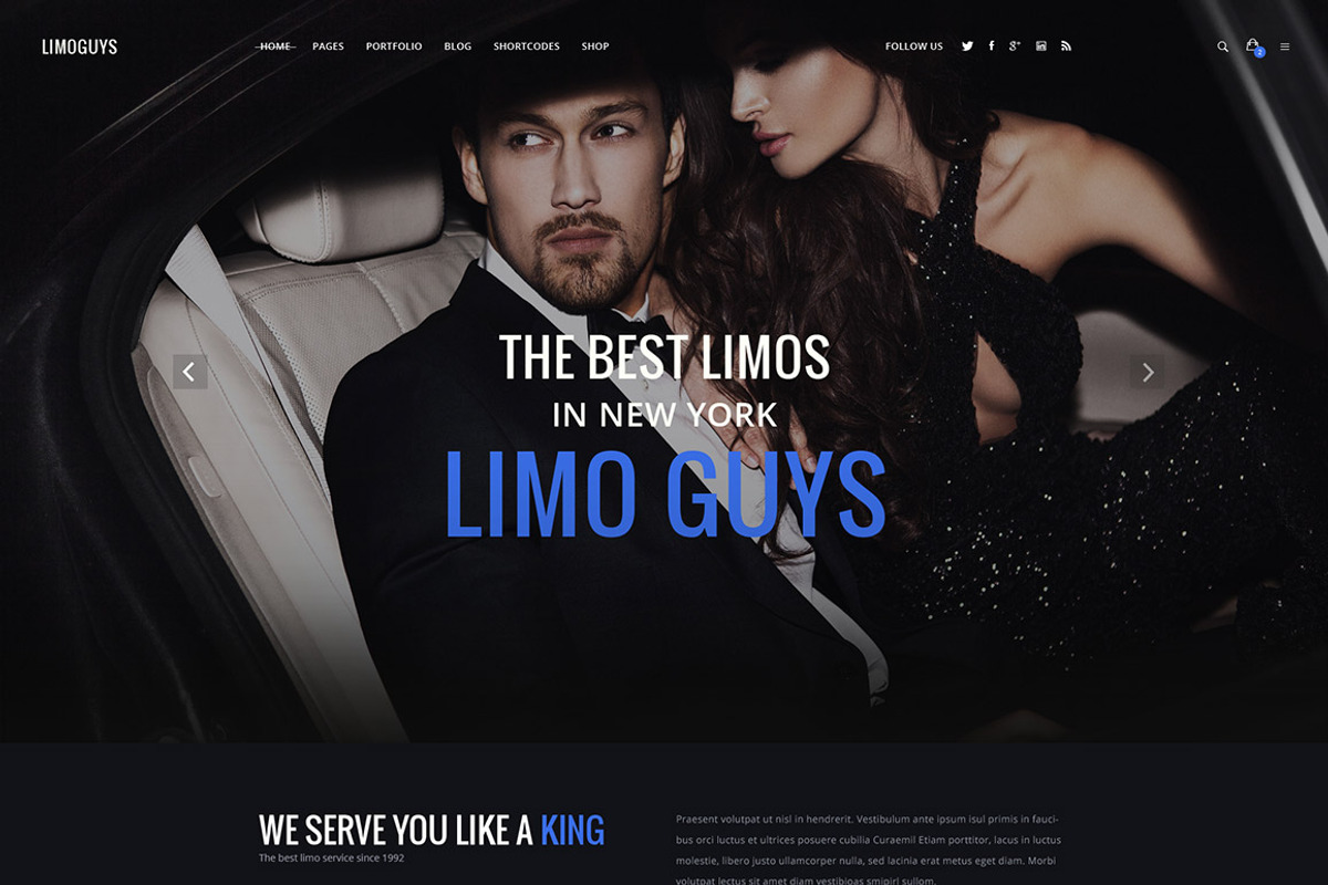 Limoguys - PSD Template for Car/Limo, a Websites & App Template by ...