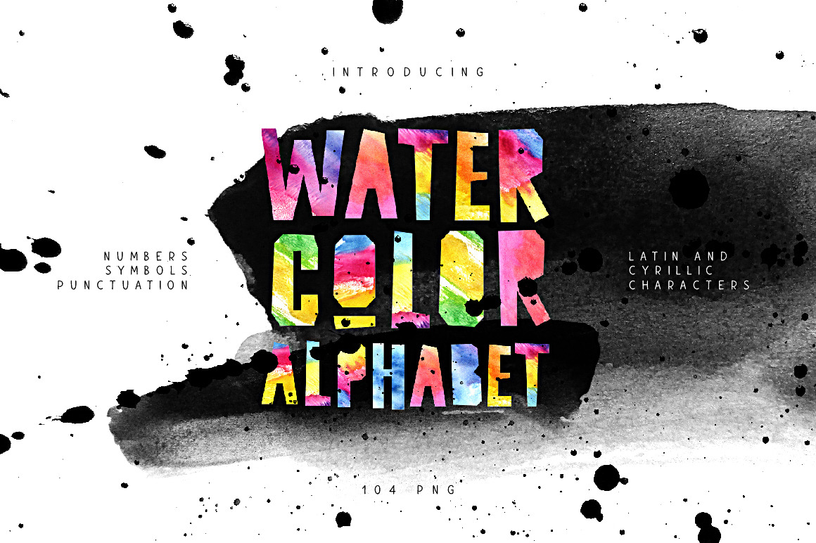 Watercolor Alphabet, an Illustration by chekart | Creative Market