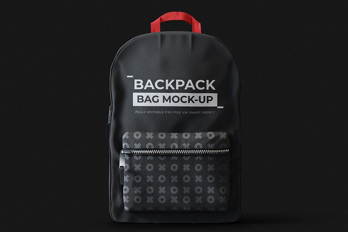Backpack Mock-Up Template, a Product Mockup by Designer Dude