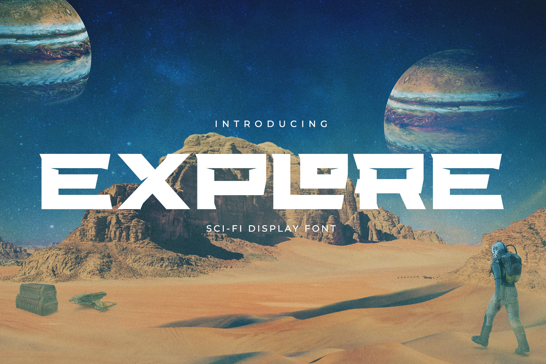 Explore Sci-fi Font, a Font by Geelator Studio