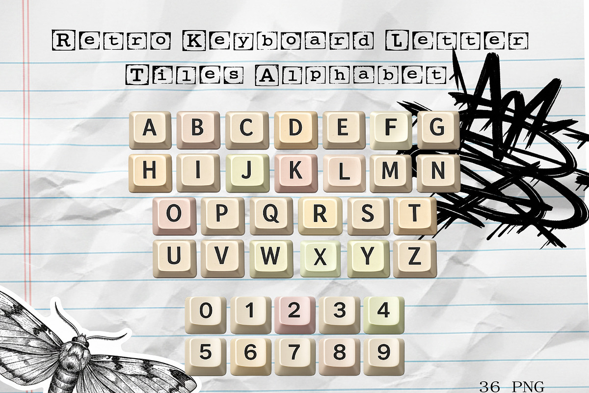 Analog Chaos Collage Kit - 250+ png, an Object Graphic by DreamoraArt