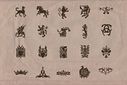 Vintage shapes - Heraldry Elements, an Object Graphic by JumboDesign ...