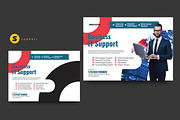 IT Support Flyer Template, a Flyer Template by Saphari