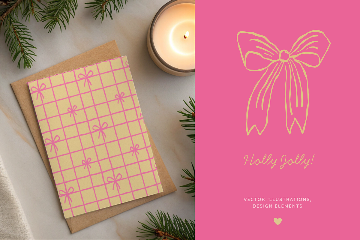 Festive Joy, patterns & illustration, a Pattern Graphic by venimo