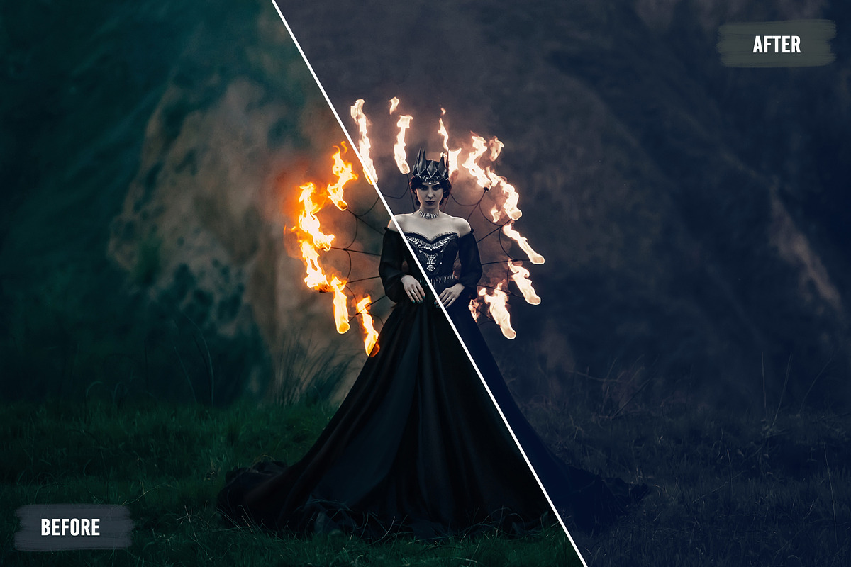 50 Gothic LUTs Pack