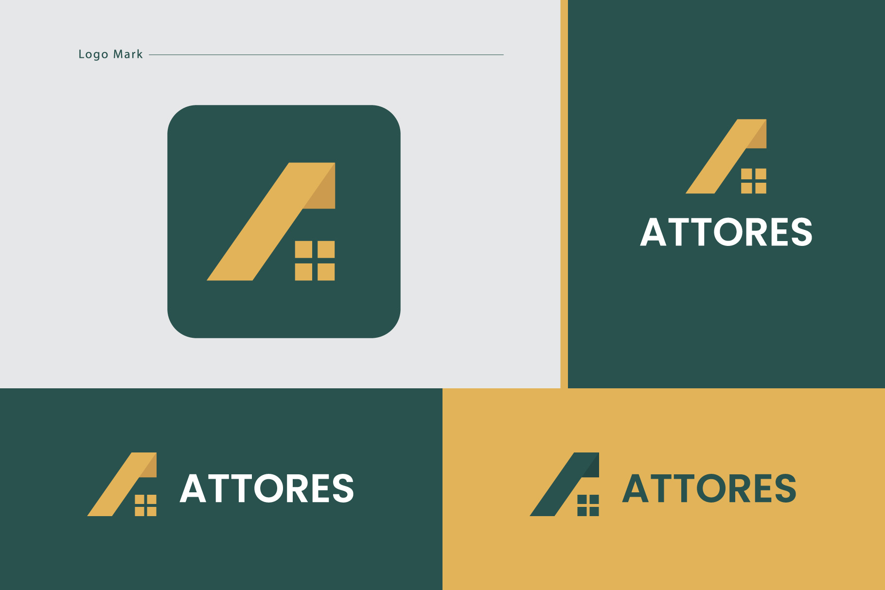 Real Estate | A Letter - Logo Design, a Branding & Logo Template by MD ...