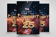 Praise and Worship Concert Flyer, a Flyer Template by Business Flyers