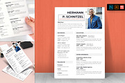 Elegant CV Resume Template | Resume Templates ~ Creative Market