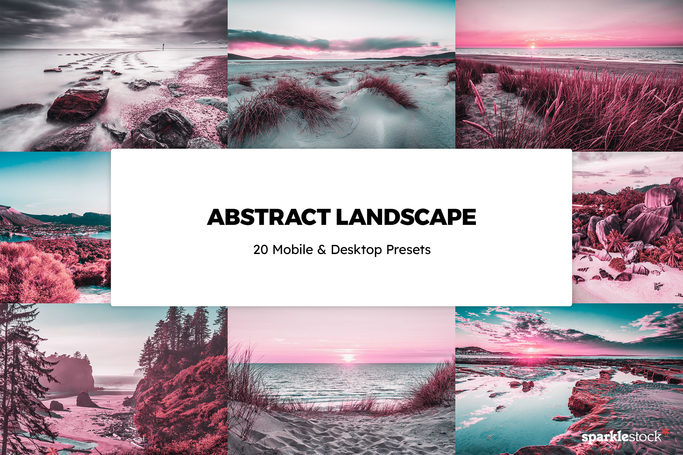 20 Abstract Landscapes LR Presets, a Preset Add-On by SparkleStock