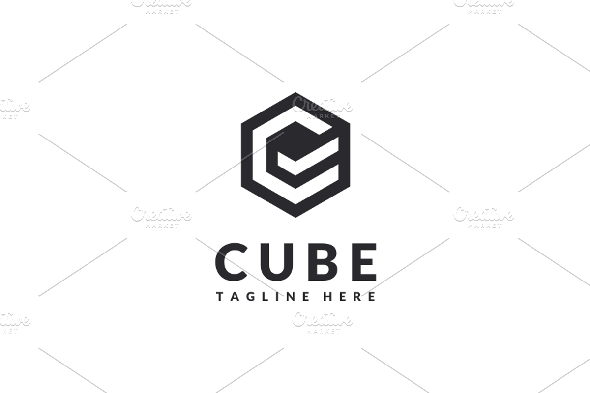 Cube Logo, a Branding & Logo Template by yopie