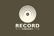 Record Company Logo Template, a Branding & Logo Template by jclarke31