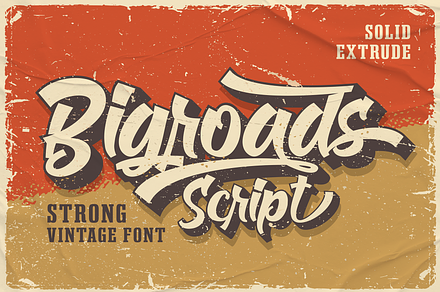 Bratsy Script - Layered Retro Font, a Script Font by figuree studio