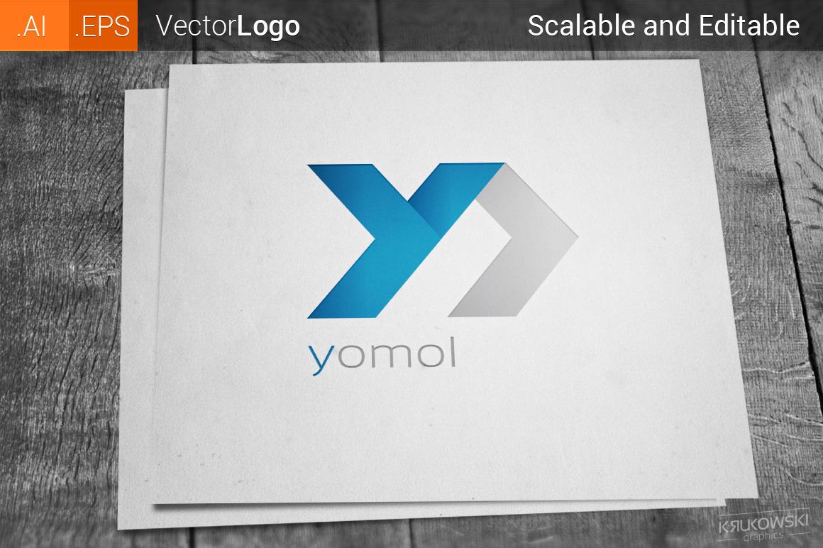Letter Y Company Logo, a Branding & Logo Template by Krukowski Graphics