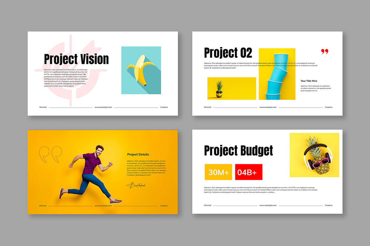 Bold and Bright Portfolio