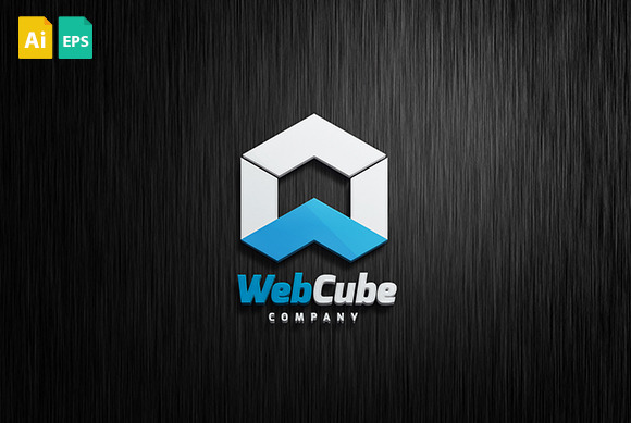 WebCube Logo, a Branding & Logo Template by Schneider Design Store