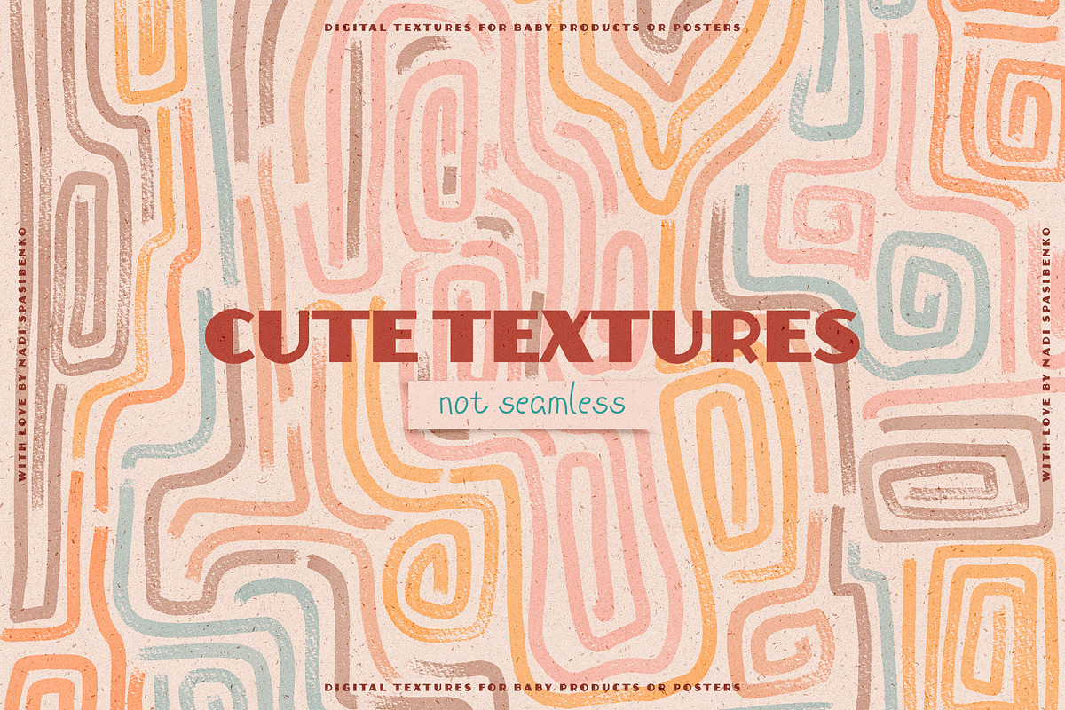 17 cute retro textures