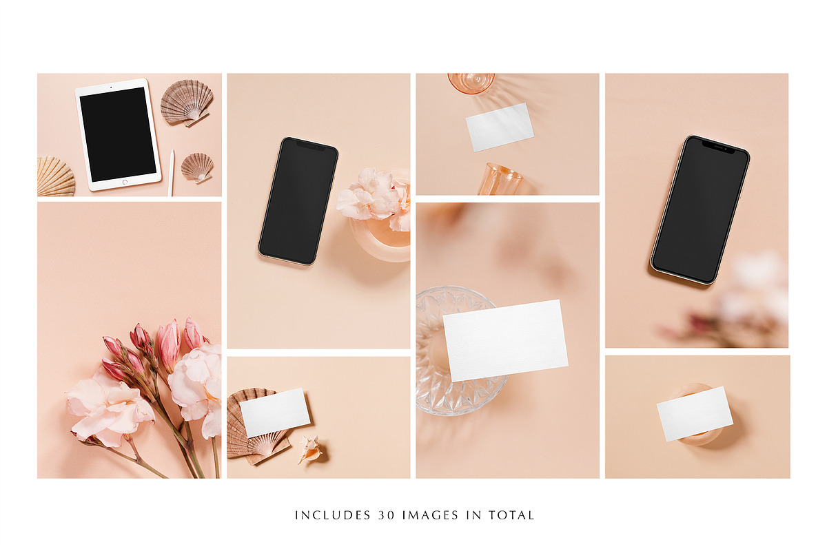 Coral Stock Photo & Mockup Bundle, a Product Mockup by Moyo Studio