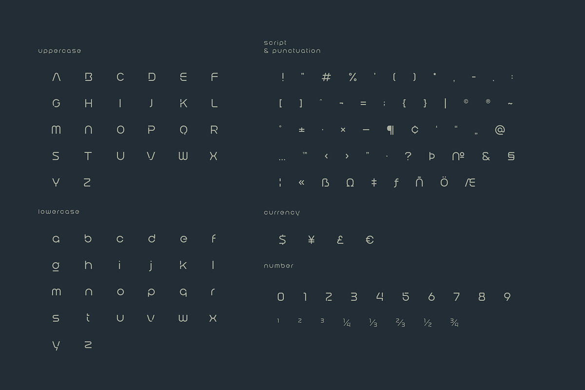 Yekso Futuristic Tech Font, a Sans Serif Font by baqoos
