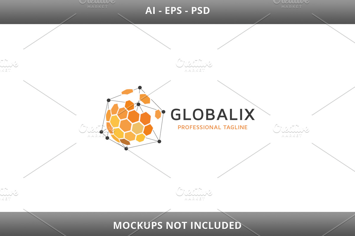 Globalix Logo, a Branding & Logo Template by Design_Planet
