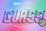 Glass text effect transparent style, a Layer Style Add-On by Mockmenot