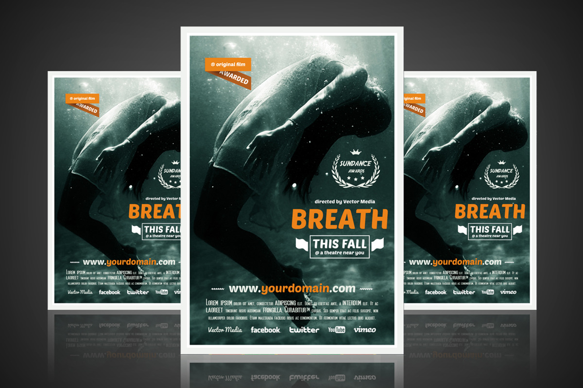 Breath - Flyer, a Flyer Template by VectorMedia