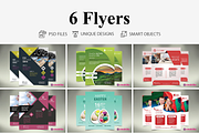 MultiPurpose Flyers - 6 Templates, a Flyer Template by Creatricks