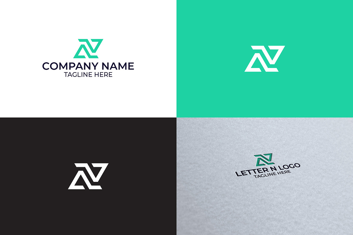 Letter N Logo Design, a Branding & Logo Template by GranzCreative