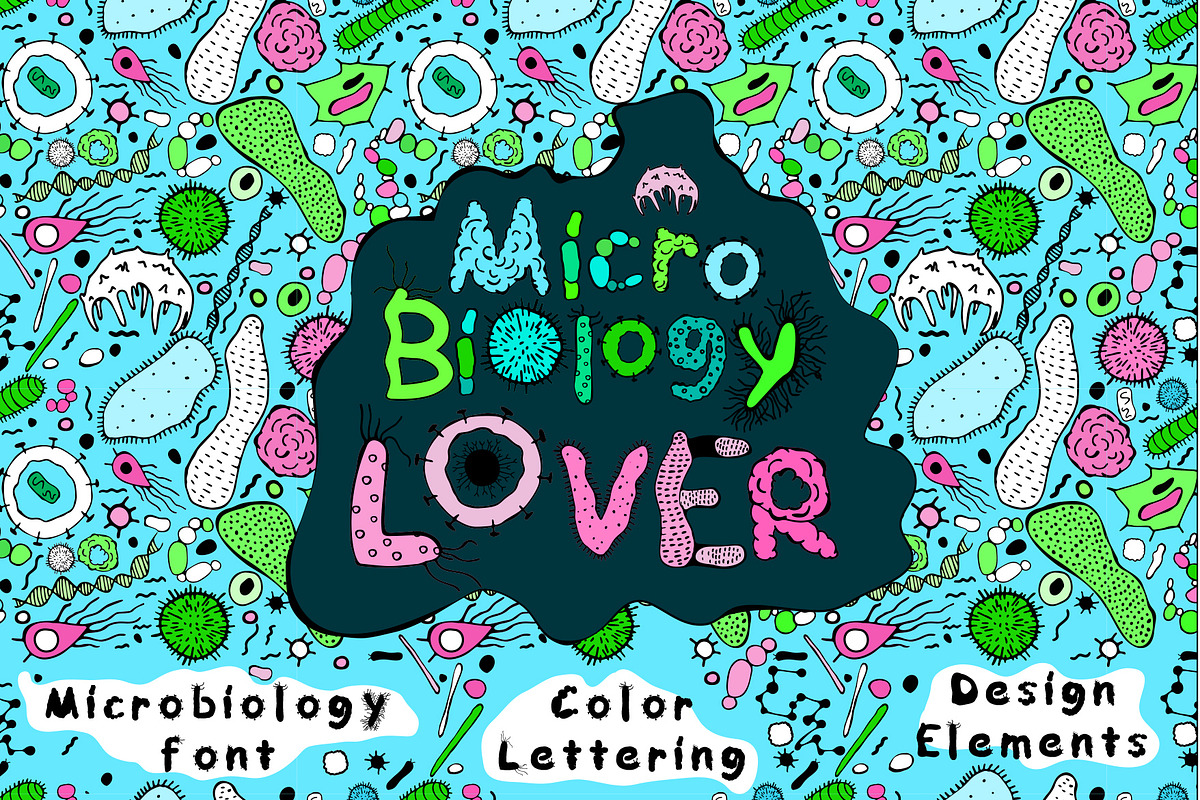 Microbiology Lover, a Font by Annyart Design