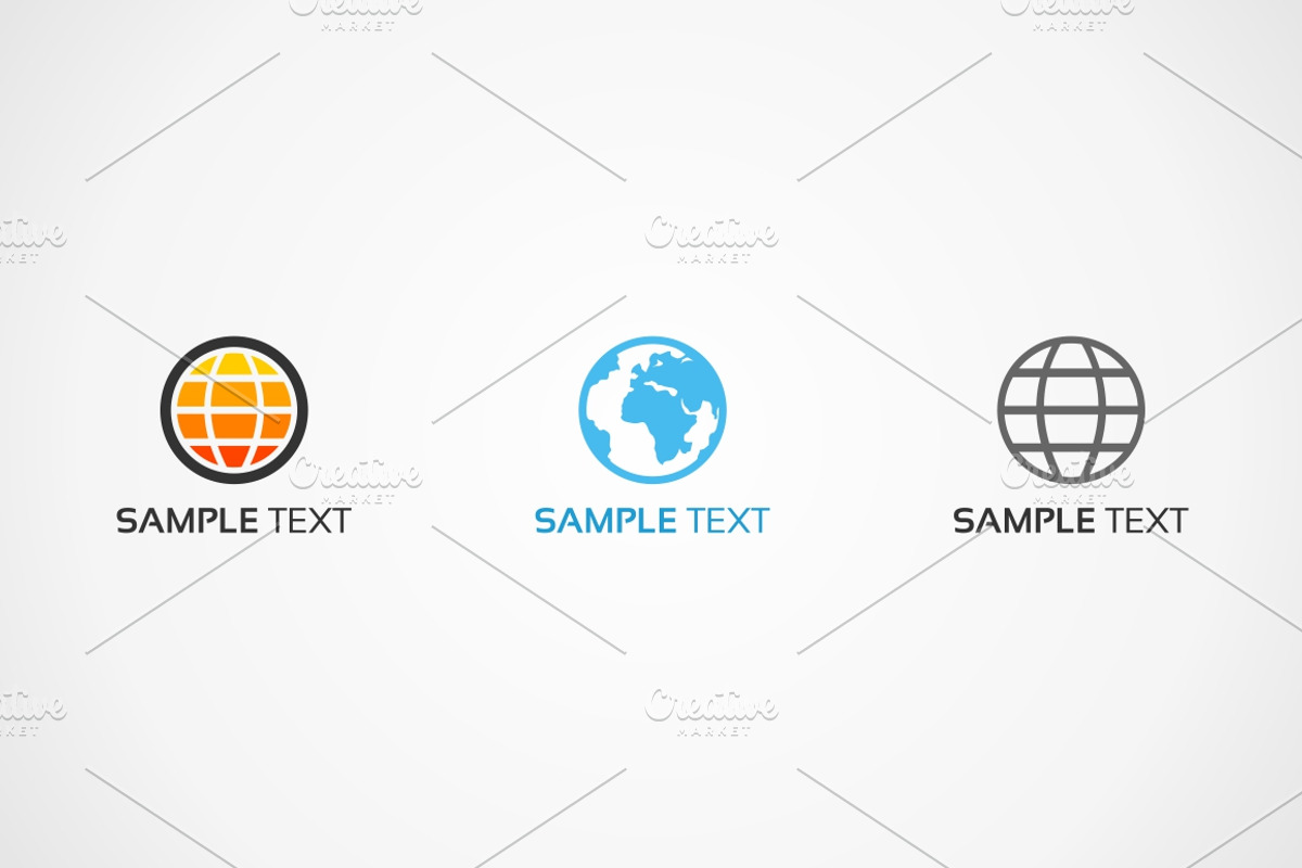 World logo, a Branding & Logo Template by Vector