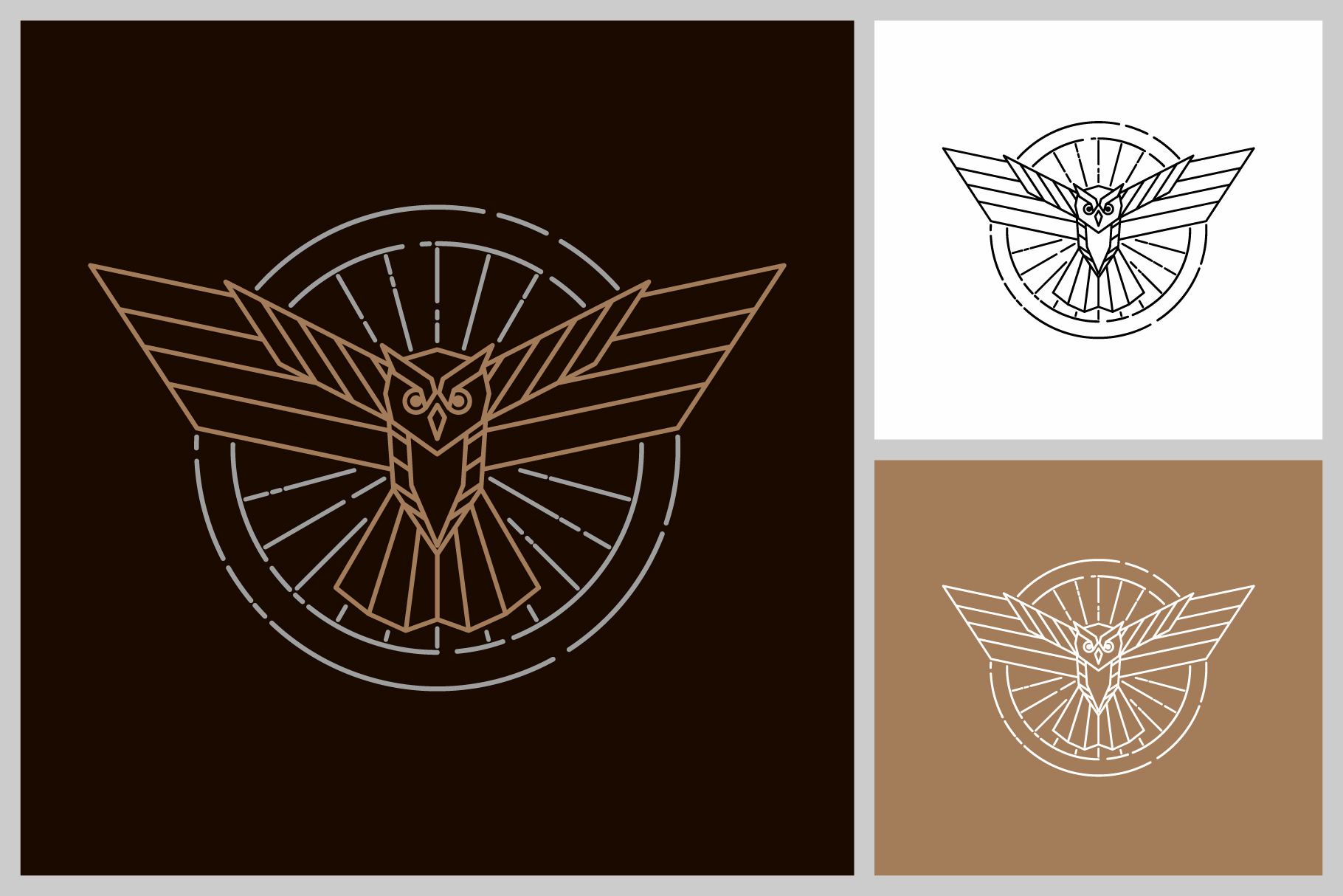 Flying Owl Symbol Template Design, a Branding & Logo Template by ...