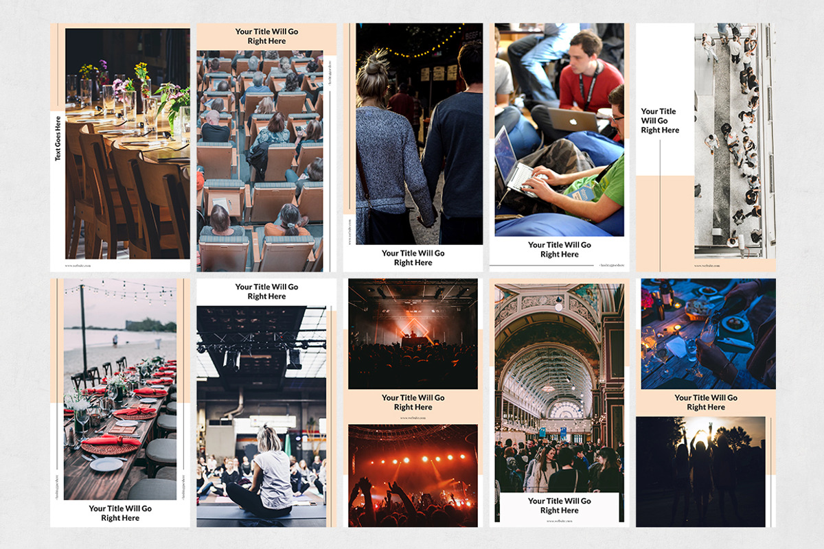Events Instagram Stories, a Social Media Template by Social Corner ...