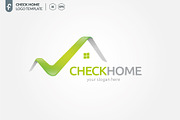 Check Home Logo, a Branding & Logo Template by ft.studio