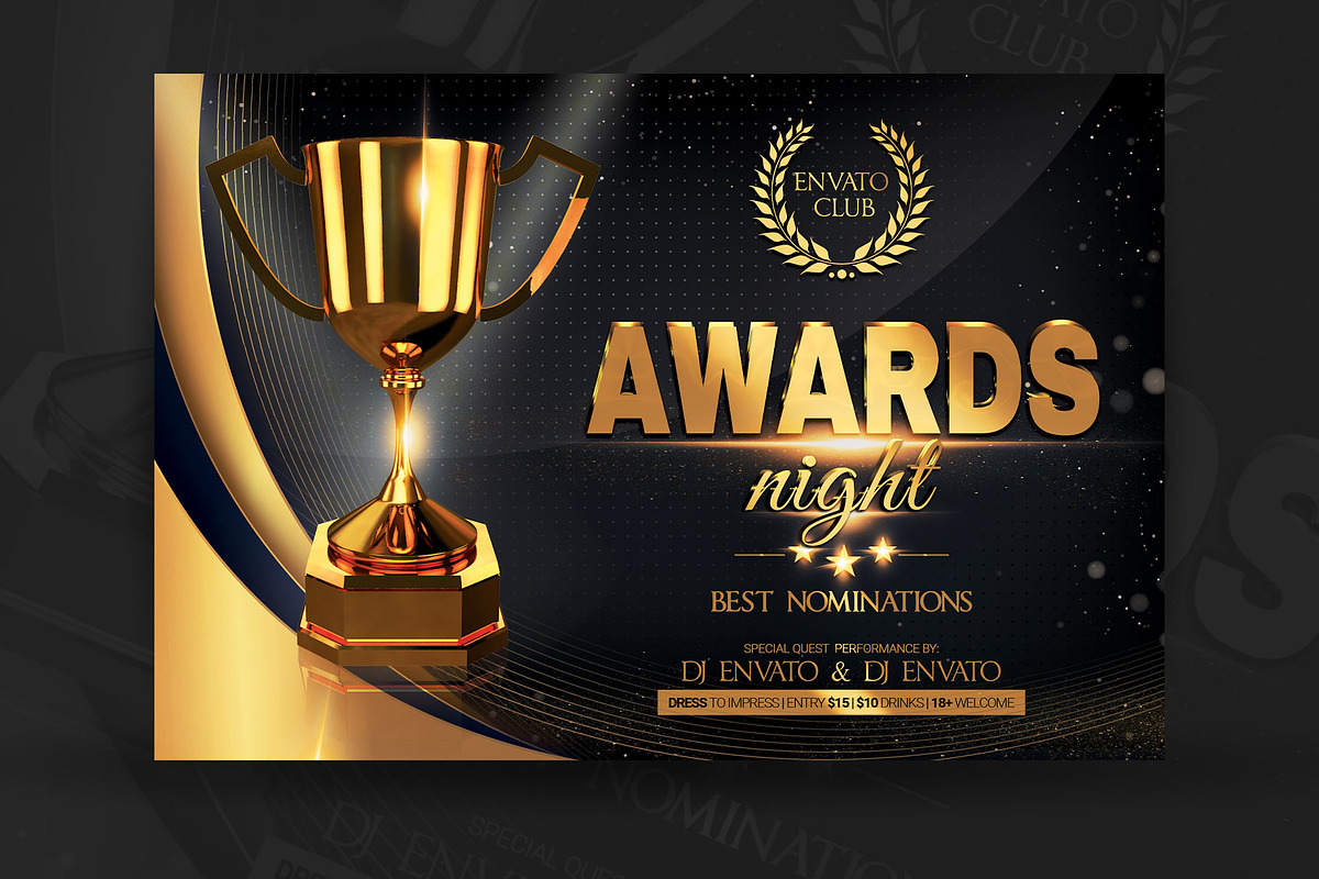 Awards Flyer, a Flyer Template by Artolus