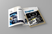 Engine - Magazine Template, a Magazine Template by inspirasign