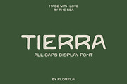 Tierra handmade vintage font