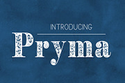 Pryma Font, a Font by Digital Typeface Studio