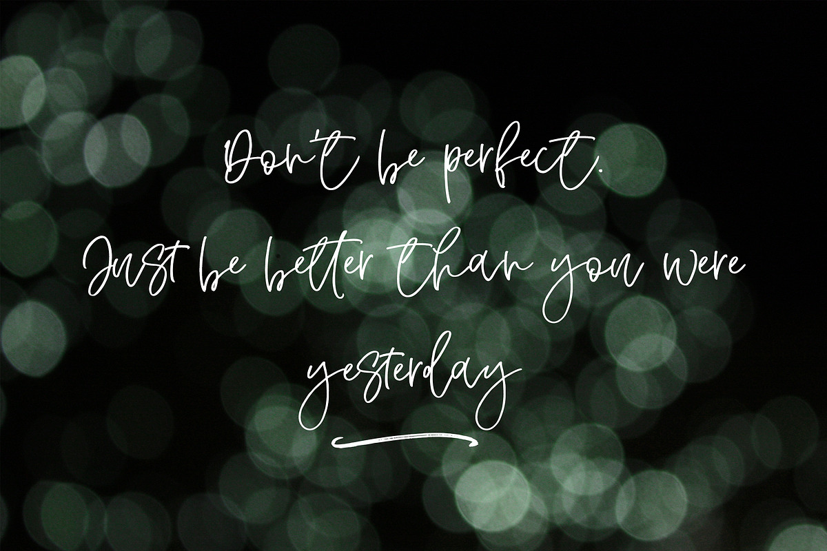 Wisteria Script, a Script Font by Calamar Studio