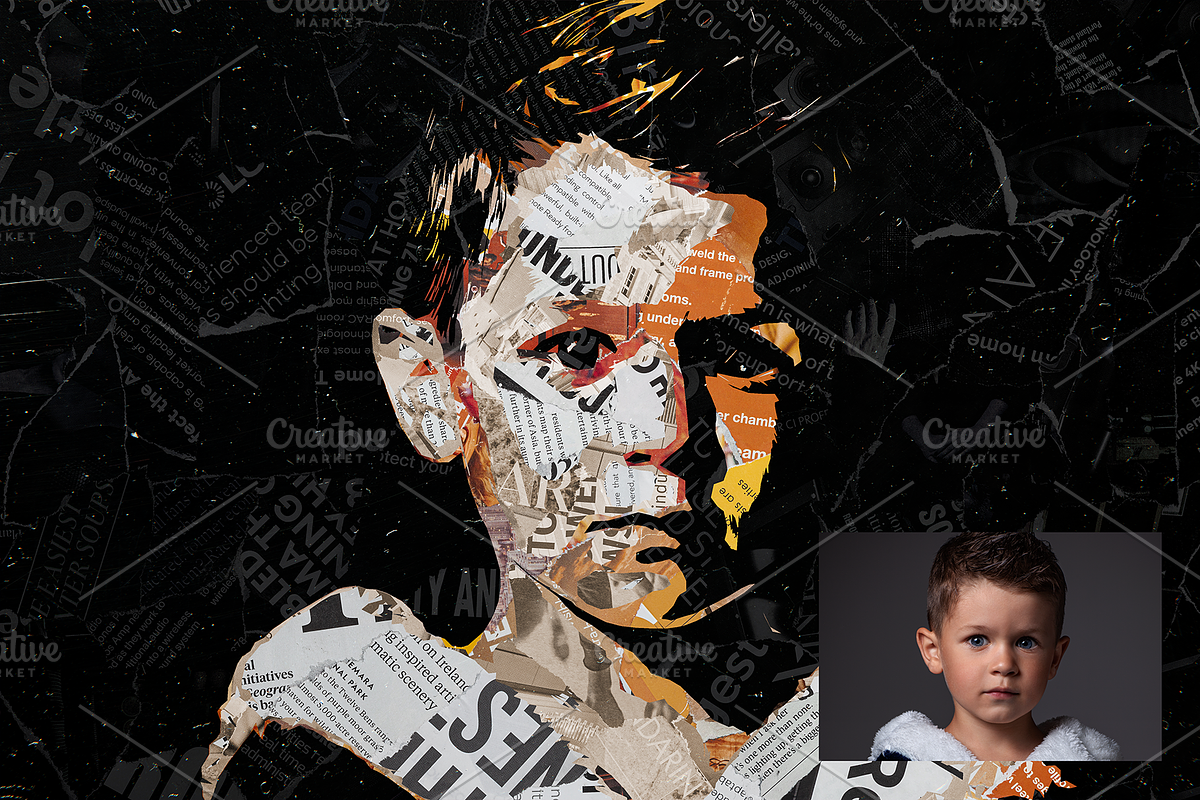 Collage Art Generator Creator | Creative Market