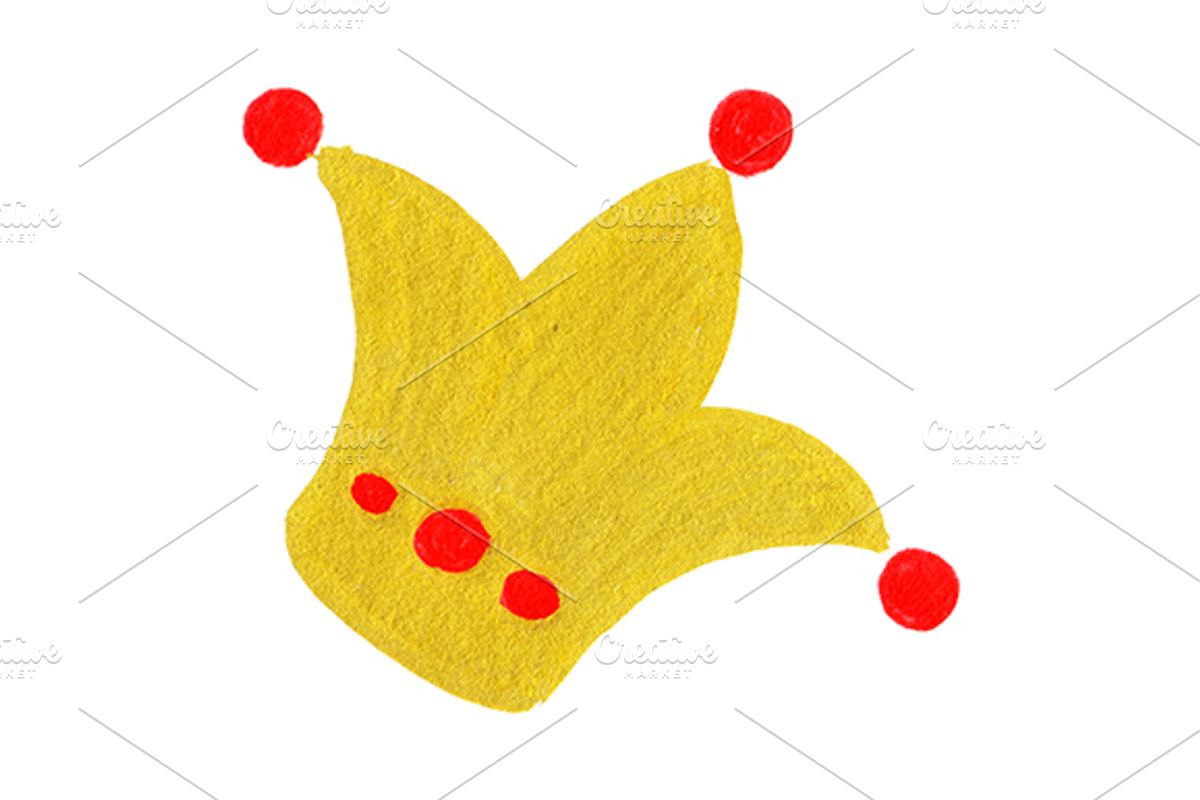 Golden gold king queen crown symbol, a Decorative Illustration by Art ...