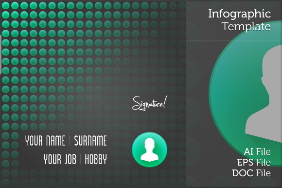 Business Card Personal Background, a Presentation Template by MAOV