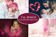 Valentines Bokeh photo overlays, an Object Graphic by BrownLeopard