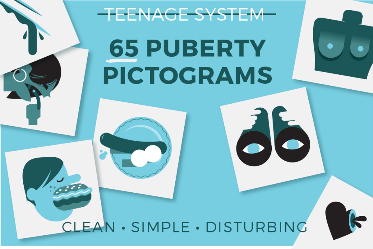 65 Puberty Icons, an Icon by JDG